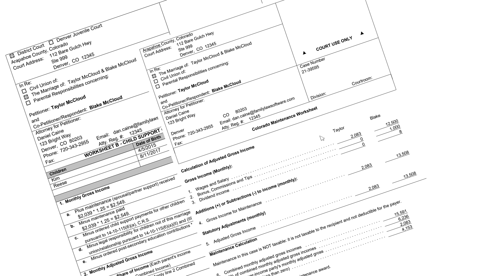 Colorado - Family Law Software