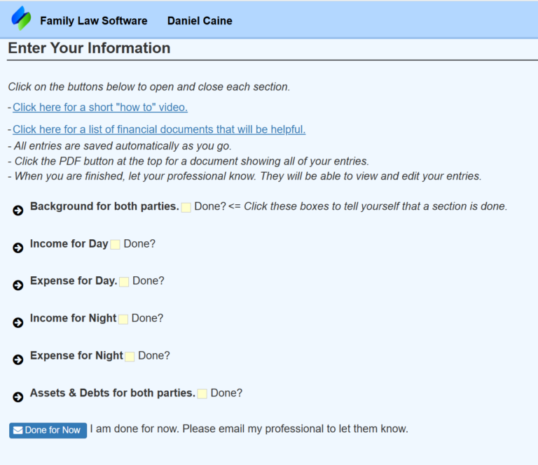 FAQs - Family Law Software