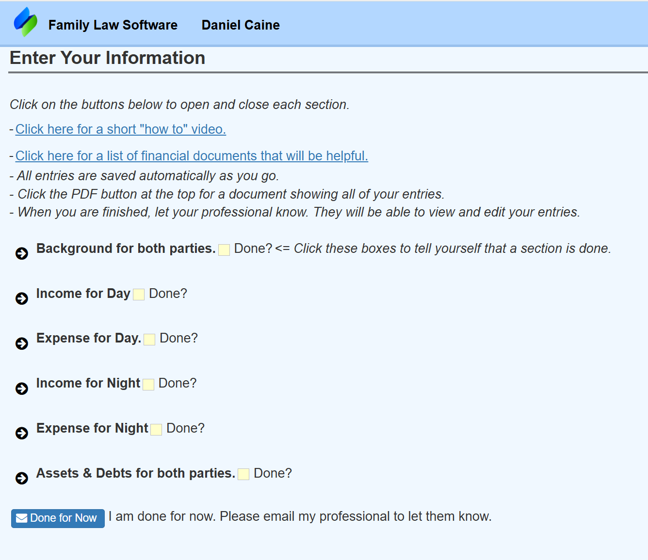 FAQs - Family Law Software