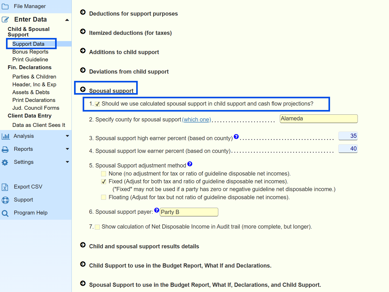 Why is California spousal support zero? - Family Law Software